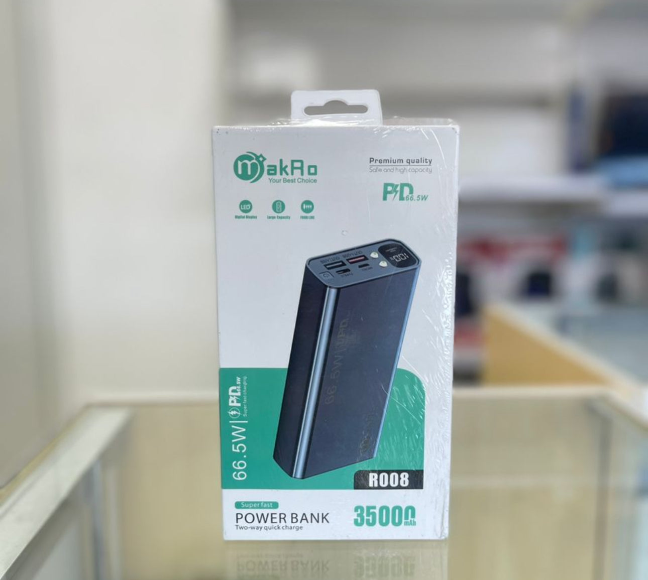 Power bank Makro 35,000 mAh