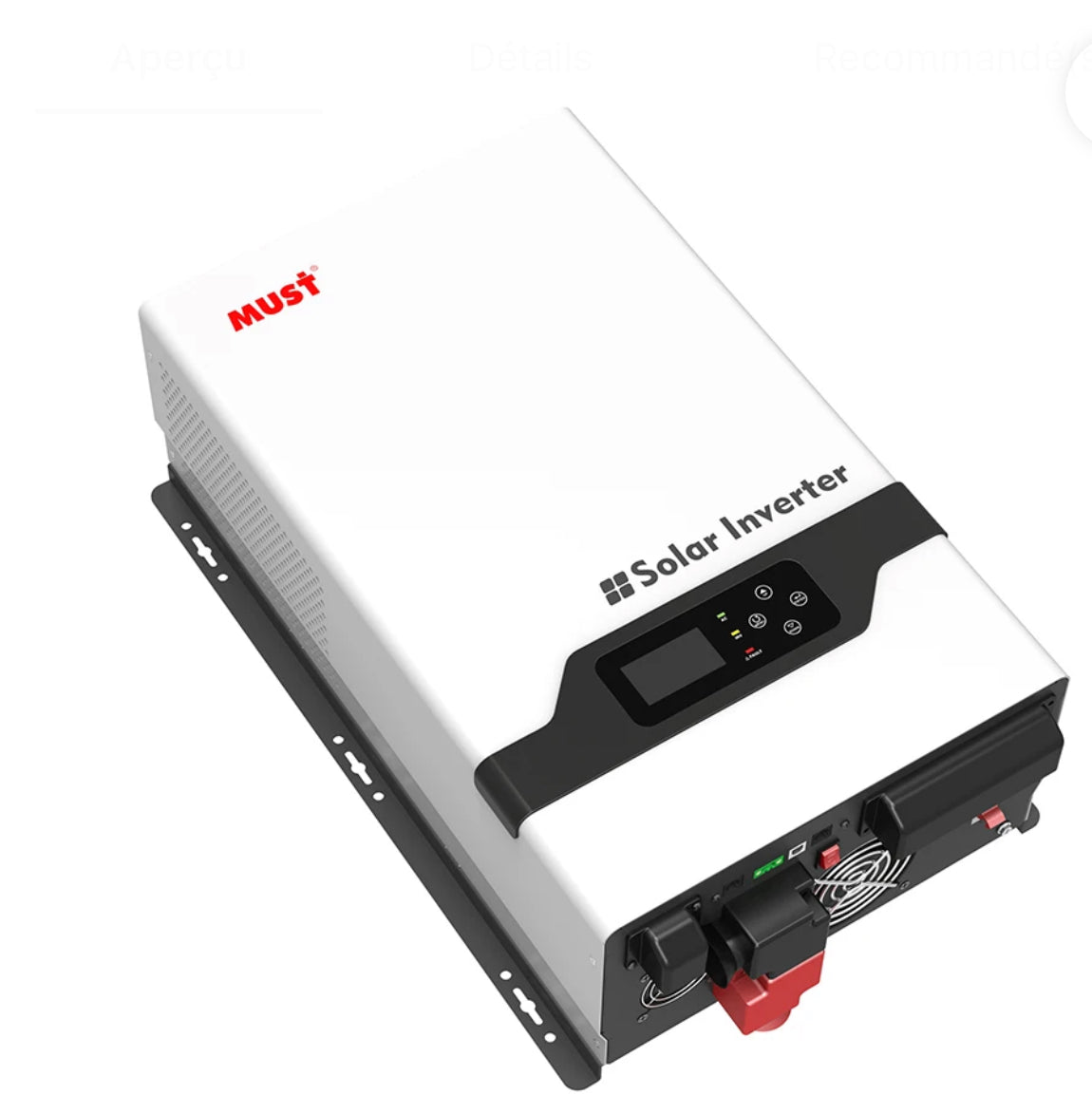 Inverter hybrid MUST 3000W 24V
